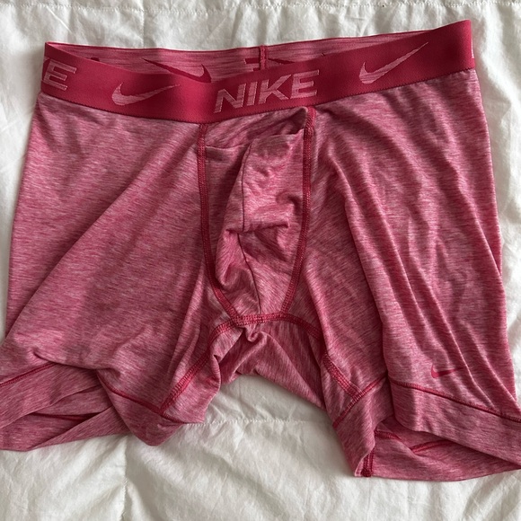Nike | Underwear & Socks | Nike Mens Heathered Pink Boxer Briefs | Poshmark